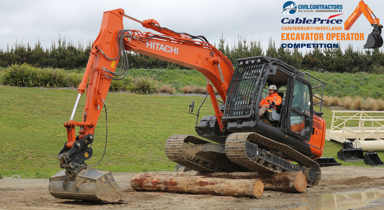 CCNZ CablePrice Regional Excavator Operator Competition | Civil Trades NZ